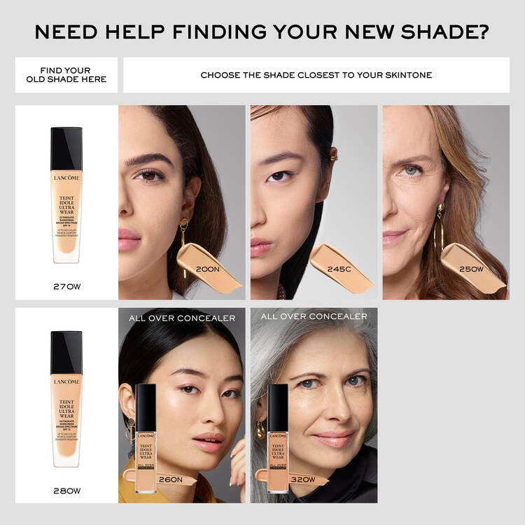 Find Your New Teint Idole Foundation Shade Match – Lancôme