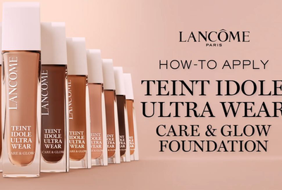 Care & Glow Foundation - Teint Idôle Ultra Wear Care & Glow 24h Healty ...